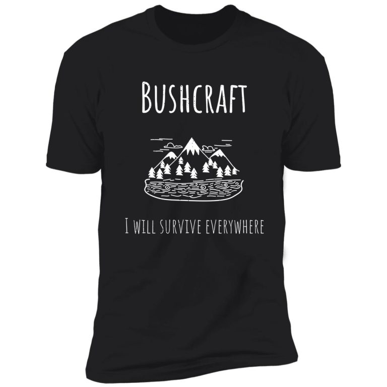 Bushcraft Survival Camp Outdoor T-Shirt