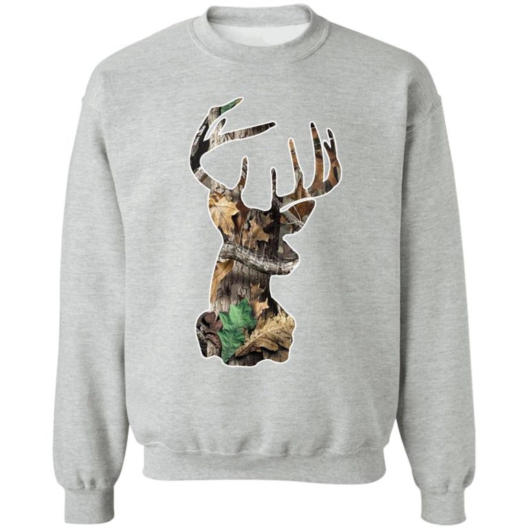 Camo Deer Head T-Shirt