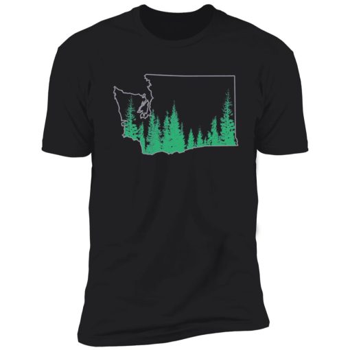Evergreen State Outline T-Shirt
