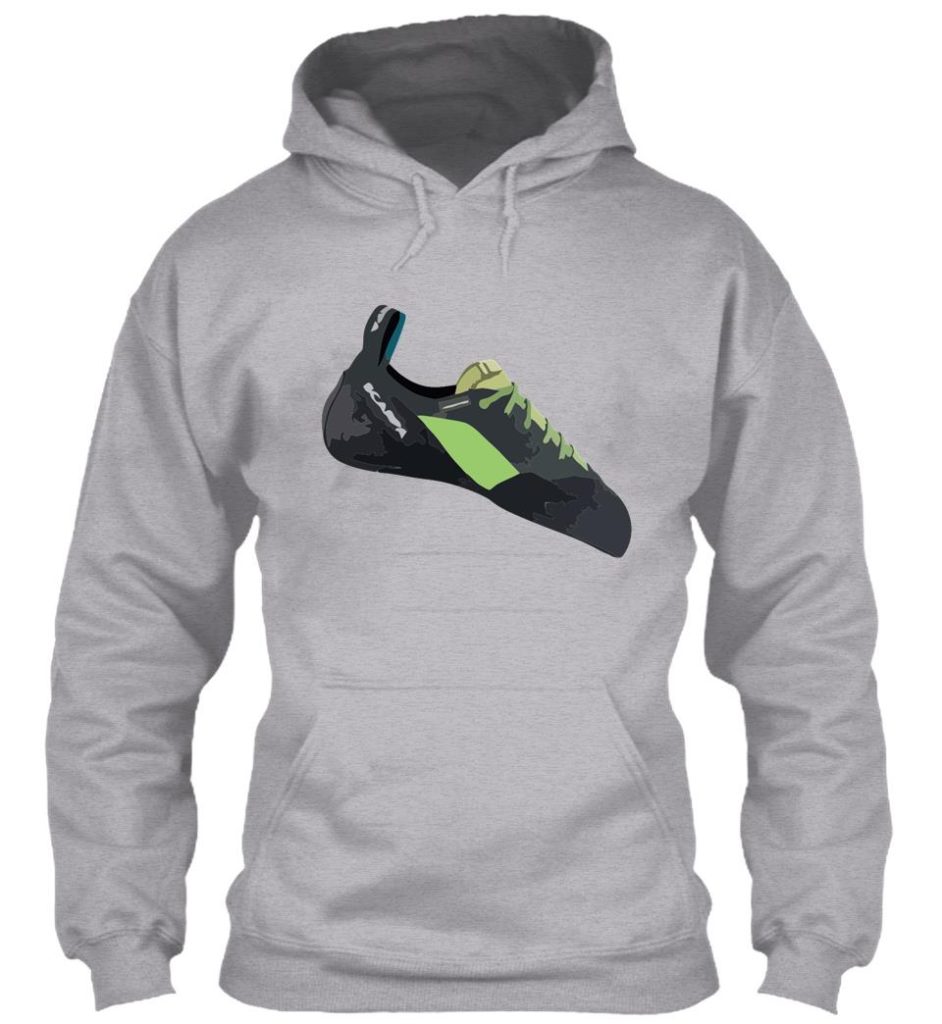 Scarpa Maestro Climbing Shoe Vector Painting T-Shirt