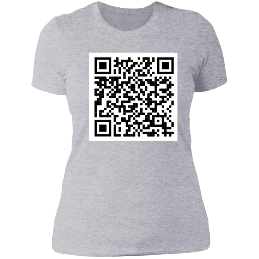 Spongebob Campfire Song QR Code Sticker T-Shirt