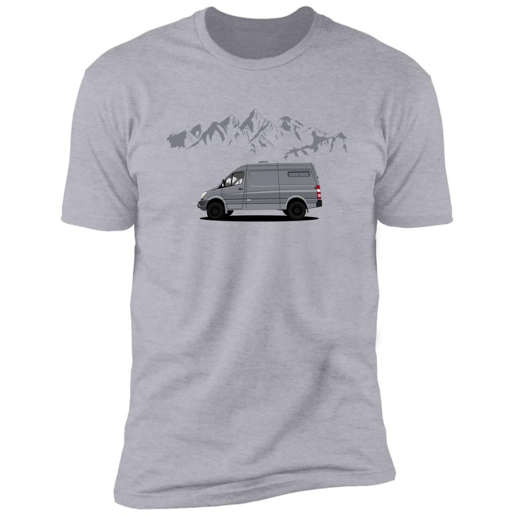 Sprinter Van Mountain T-Shirt
