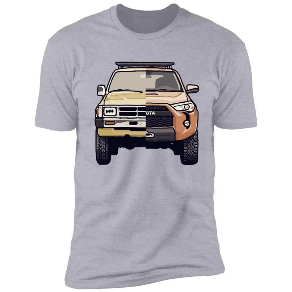 Toyota 4Runner Past And Present Design T-Shirt