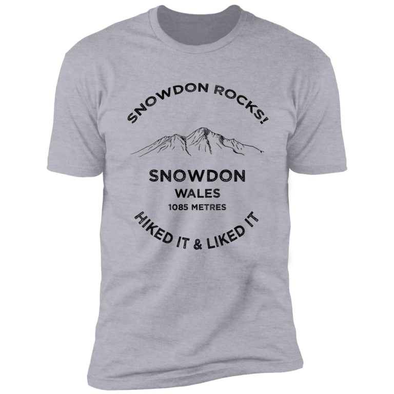 Wales Snowdon-Adventure-Hiking T-Shirt